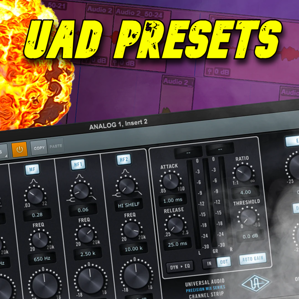 Industry Quality UAD Console Template – The Music Gang